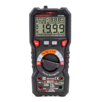 China Pocket Size Handheld DMM Digital Multimeter Tester 400uA 400mV 400Ohm for sale