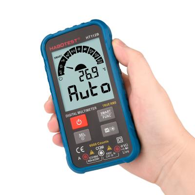 China 600mA Handheld Digital Multimeter , 6000 Counts Digital Multimeter for sale