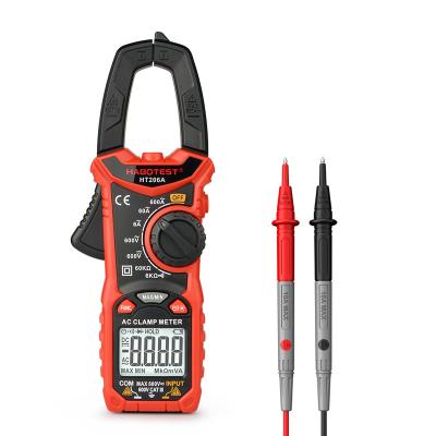 China 6000 Counts 60M Ohm 2xAAA Batteries AC Clamp Meter for sale