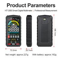 China High Accuracy Portable Digital Multimeter With Colorful LCD Display for sale