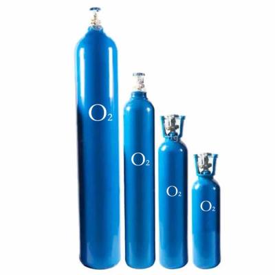 China Low Price 50l Gas Cylinder , Oxygen Medical Aluminium German Capsule Bar Bottle Tank for sale