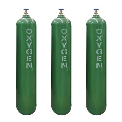 China Home Use Seamless Steel Gas Cylinder Hospital Use Medical 50L Oxygen Gas Cylinders for sale