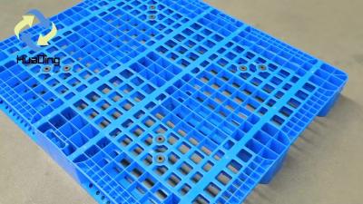 China Cheap price good quality 4-way use heavy duty 3 runners plastic pallet for sale