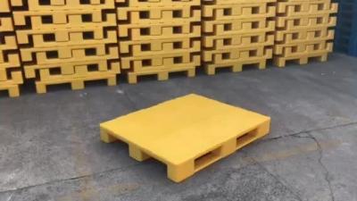 China euro plastic pallet injection molding recycled pallet HDPE reversible plastic pallet for sale