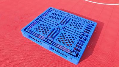 China Single Faced 1200 X 1000 Rackable Plastic Pallets Second Hand Lowes Plastic Pallet for sale