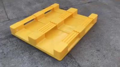 China Single faced heavy duty plastic pallet for sale with standard size for sale