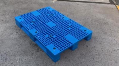 China 1200x800 heavy duty grid surface plastic pallet reinforced for sale