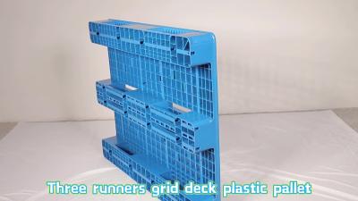 China 1200x1000 Forklift heavy duty Steel Reinforced euro cheap HDPE plastic pallet for sale