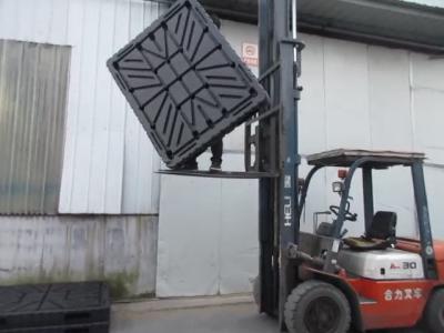 China 1211  Heavy Duty Plastic Pallet Plastic Double Faced 4 Way Plastic Pallets With Sides for sale