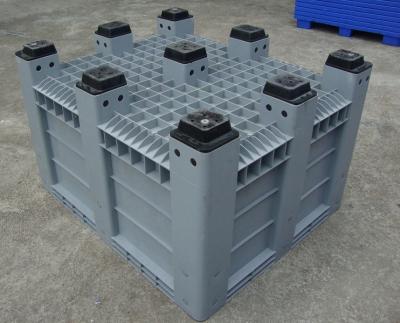China 1200*1000*760mm Large Plastic Pallet Crates HDPE Virgin Material for sale