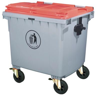China Eco friendly garbage 1100 liter waste bin for sale