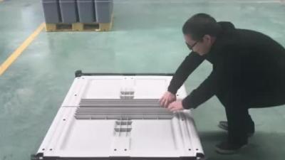 China 1200*1000*810mmGood Quality Collapsible stackable plastic storage pallet box for fruit for sale