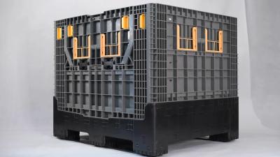 China high quality Ventilated plastic pallet container  box lids  for fruit and vegetables for sale