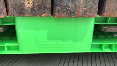 China 1500*1500mm Large size heavy-duty double-faced plastic pallet for sale