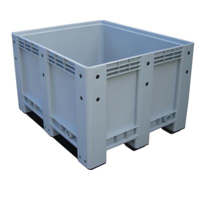 China Best selling Bulk container 1200*1000*760mm plastic pallet box for sale