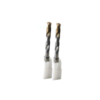 China Wxsoon 5D Tungsten Carbide Drill Bits for Hardened Steel - 3.0mm to 20.0mm Flute Diameter with Internal Cooling for sale
