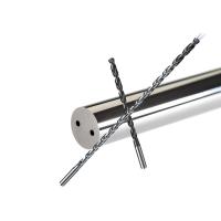 China Wxsoon Extra Long Tungsten Carbide Drill Bit with Inner Cooling - 7×D to 20×D Ratio, 0-0.02mm Tolerance for sale
