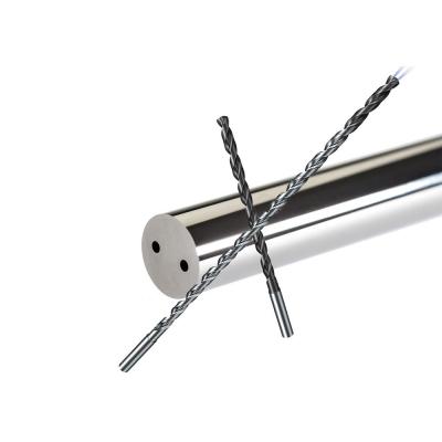 China Wxsoon Extra Long Tungsten Carbide Drill Bit with Inner Cooling - 7×D to 20×D Ratio, 0-0.02mm Tolerance for sale