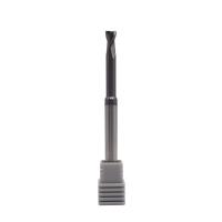 China 55HRC 5mm Tungsten Carbide End Mill for Stainless Steel - 2 Flutes, 80mm Total Length for sale