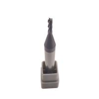 China 65HRC 4 Flutes 2mm Tungsten Carbide Endmill for Hard Steel - 6mm Shank, 50mm Length for sale