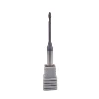 China 55HRC 2 Flute 3mm Tungsten Carbide Endmill for Hardened Steel 65mm Length for sale