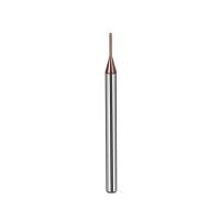 China Precision Deep Groove HRC60 Long Neck Endmills 0.3-3mm for Metal Milling for sale