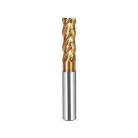 China Tungsten Carbide 38 Degree Helix 4 Flute Flat Endmill for Steel 1-20mm for sale