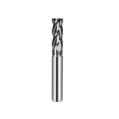 China 4 Flute Tungsten Carbide End Mill Heavy Cutting for Titanium Alloy 6mm Shank for sale