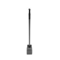China 65HRC 2-Flute Extra Long Cemented Carbide Ball Nose Endmill R1.5mm x 100mm Total Length for sale