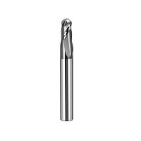 China 30° Spiral Angle Solid Carbide Ball Nose End Mills for All Metal - 4mm to 12mm Shank Diameter, 50mm to 150mm Length for sale