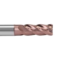 China HRC60 Unequal Solid Carbide Corner Radius End Mills 1-16mm for Steel Machining for sale