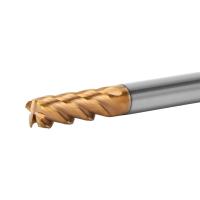 China Tungsten Carbide Corner Radius Milling Cutters 1-12mm Flute Diameter for Wear-Resistant Alloy Processing for sale