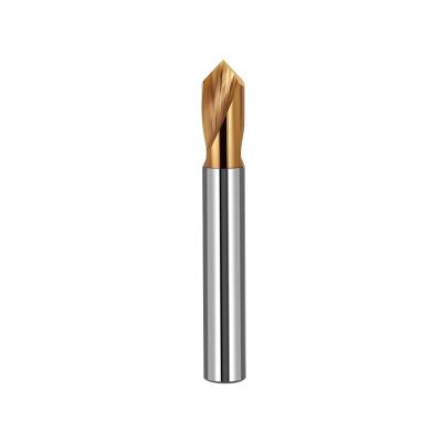 China WXSOON Tungsten Carbide Chamfer Endmills 3-12mm Diameter 60/90/120 Degree Angles for Metal Machining for sale
