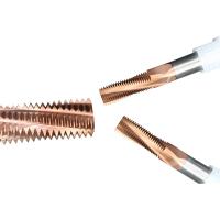 China Tungsten Carbide Full Tooth Thread Milling Cutters M3-M24 Size Range for CNC Tools for sale