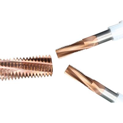 China Tungsten Carbide Full Tooth Thread Milling Cutters M3-M24 Size Range for CNC Tools for sale