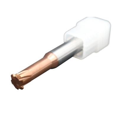 China 2D Tungsten Carbide 1 Tooth Thread Milling Cutters for CNC Threading M1.0 to M20 Size Range for sale