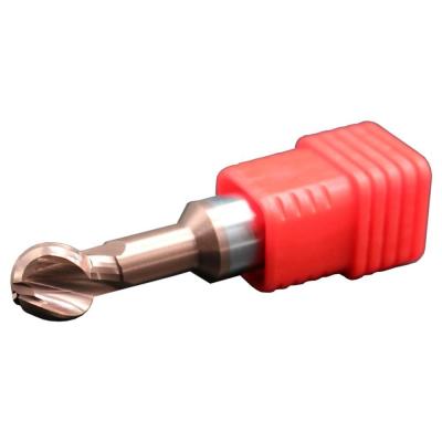 China Tungsten Carbide Ball End Mills 4-20mm Cutting Diameter for CNC Milling with 30-45° Helix Angle for sale