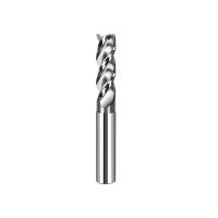 China High Precision Polishing 3 Flute Tungsten Carbide Endmills for Aluminum - 1-12mm Diameter, 50-150mm Length for sale