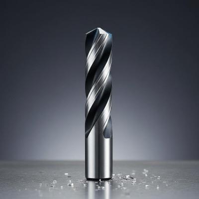 China HSS End Mill 30 Degree Helix Angle D5x40x100mm 4 Flute for Precision Milling for sale