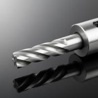 China Wxsoon 30-Degree Helix Angle HSS End Mill 4 Flute 3-8mm Shank for Precision Milling for sale