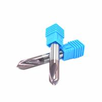 China Wxsoon 90 Degree Tungsten Solid Carbide Spot Drill Bits 1mm-20mm Flute Diameter for CNC for sale