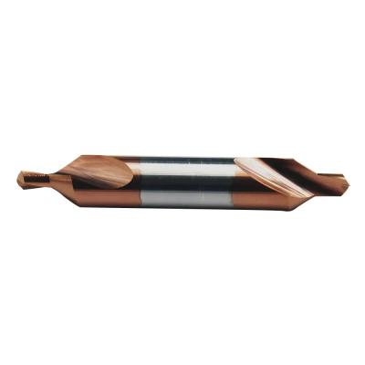 China 60 Degree Tungsten Carbide Center Drill for Steel 0.4mm-5.0mm Tip Diameter for sale