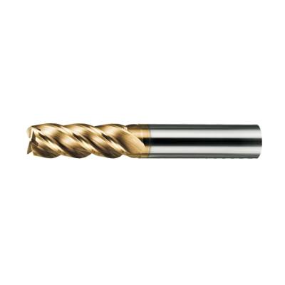 China Wxsoon 4 Flute Corner Radius Bull Nose End Mill Solid Carbide HRC65 2-12mm for sale