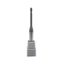 China 55HRC 2 Flute 3mm Tungsten Carbide Endmill for Hardened Steel 6mm Shank 65mm Length for sale