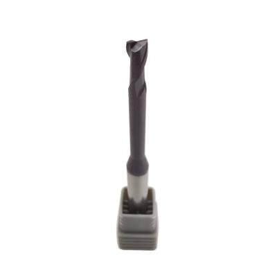 China 55HRC 2 Flute 4mm Tungsten Carbide Endmill for Hard Metal Cutting 6mm Shank for sale