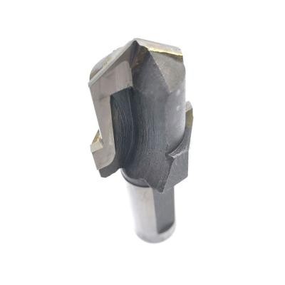 China Carbide Tipped Steel Shank Brazed Drill M20L36 D21 D24.4 D30 for Heavy Duty Cutting for sale