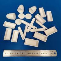China High Temperature Alumina Ceramic Crucible Boat 95% Al2O3 1400C for Gold Melting for sale