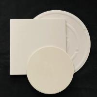 China Thermal Conductivity Ceramic Bakeware Pizza Baking Pan Pizza Stone Tray High Temperature Resistance for sale