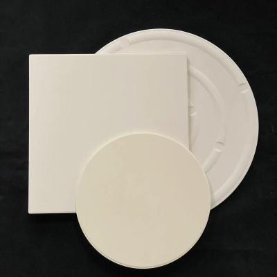China Thermal Conductivity Ceramic Bakeware Pizza Baking Pan Pizza Stone Tray High Temperature Resistance for sale