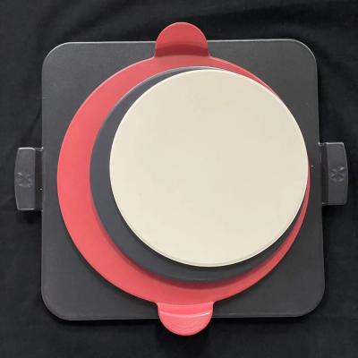 China High Density Cordierite Ceramic Baking Tray for Oven 2.6 g/cc 1400°C for sale